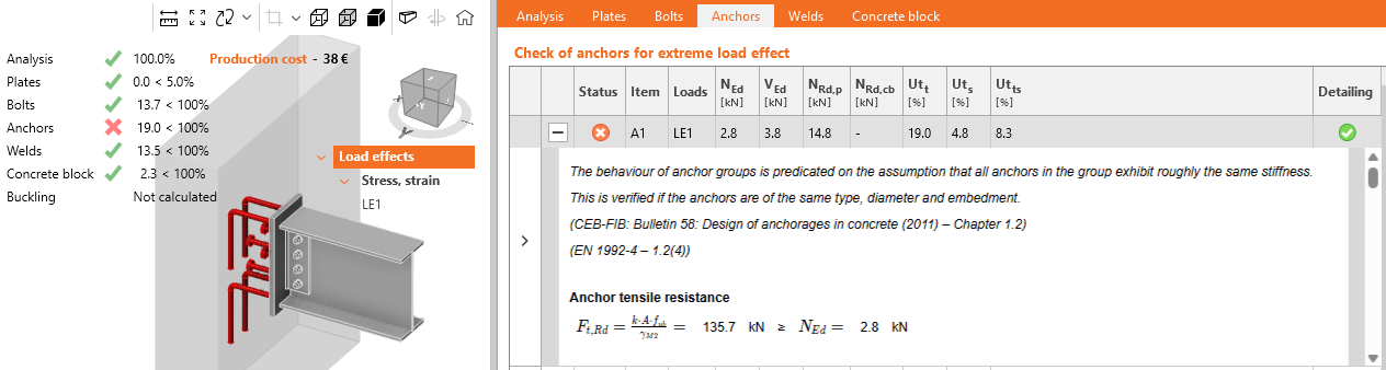 IDEA StatiCa 25.1: Critical workflows solved: ETABS walls to complete anchoring | IDEA StatiCa